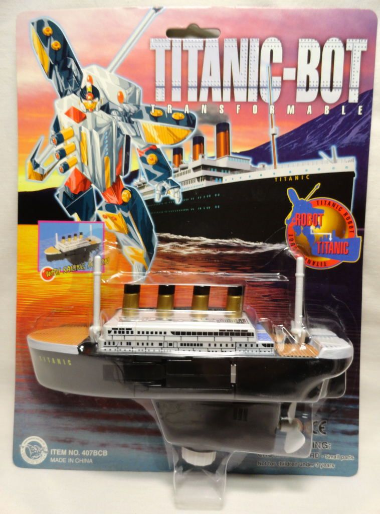 Transformers Titanic Bot Titanicbot Titanic ship to Robot wind up New ...