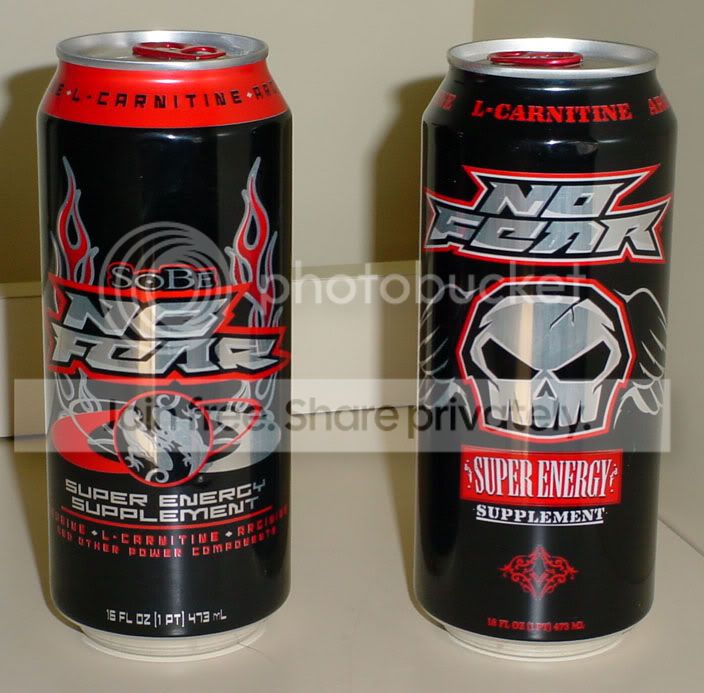 New No Fear (formerly SoBe No Fear) Can Design - General Design - Chris ...