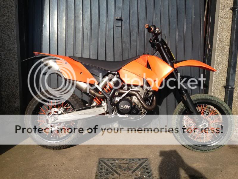 My 540 Supermoto Build finally finished- nearly!!! | KTM Owners Forum